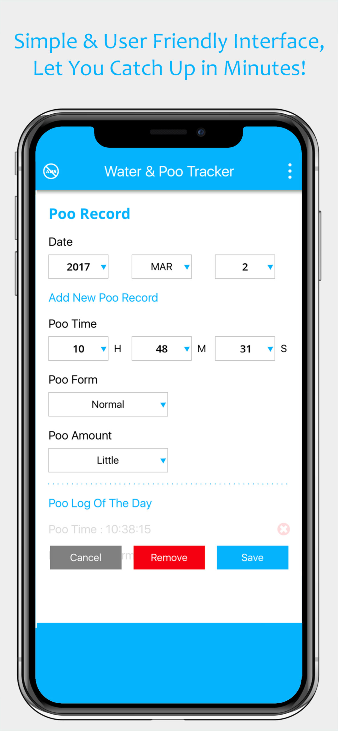 Water Reminder & Poo Tracker - Zinitt
