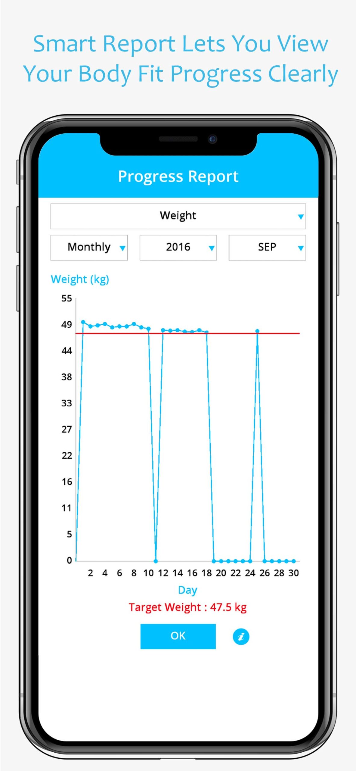 Body Fit Progress Tracker - Zinitt